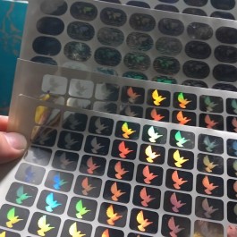 Custom Visa, Master, Amex Hologram Stickers & Signature Panels ...